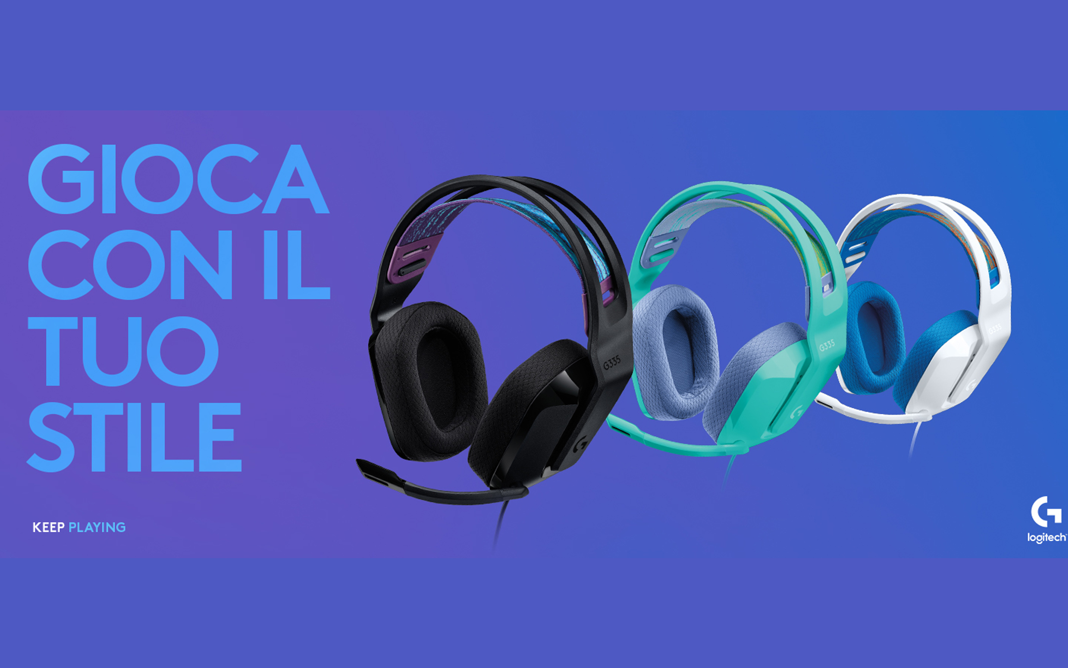 Logitech G335: cuffie da gaming al MINIMO STORICO